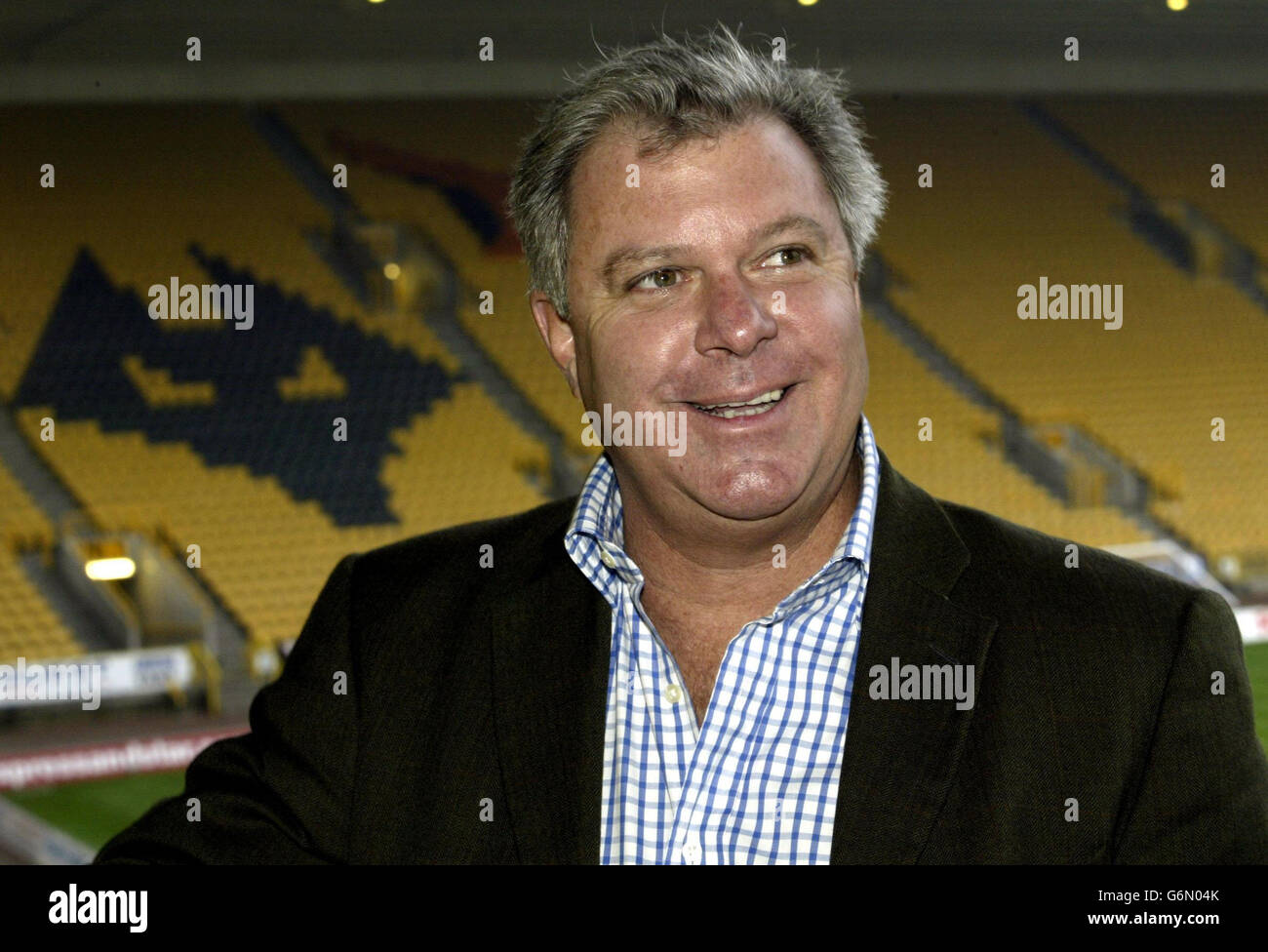New Chairman of Wolverhampton Wanderers' Rick Hayward at press ...