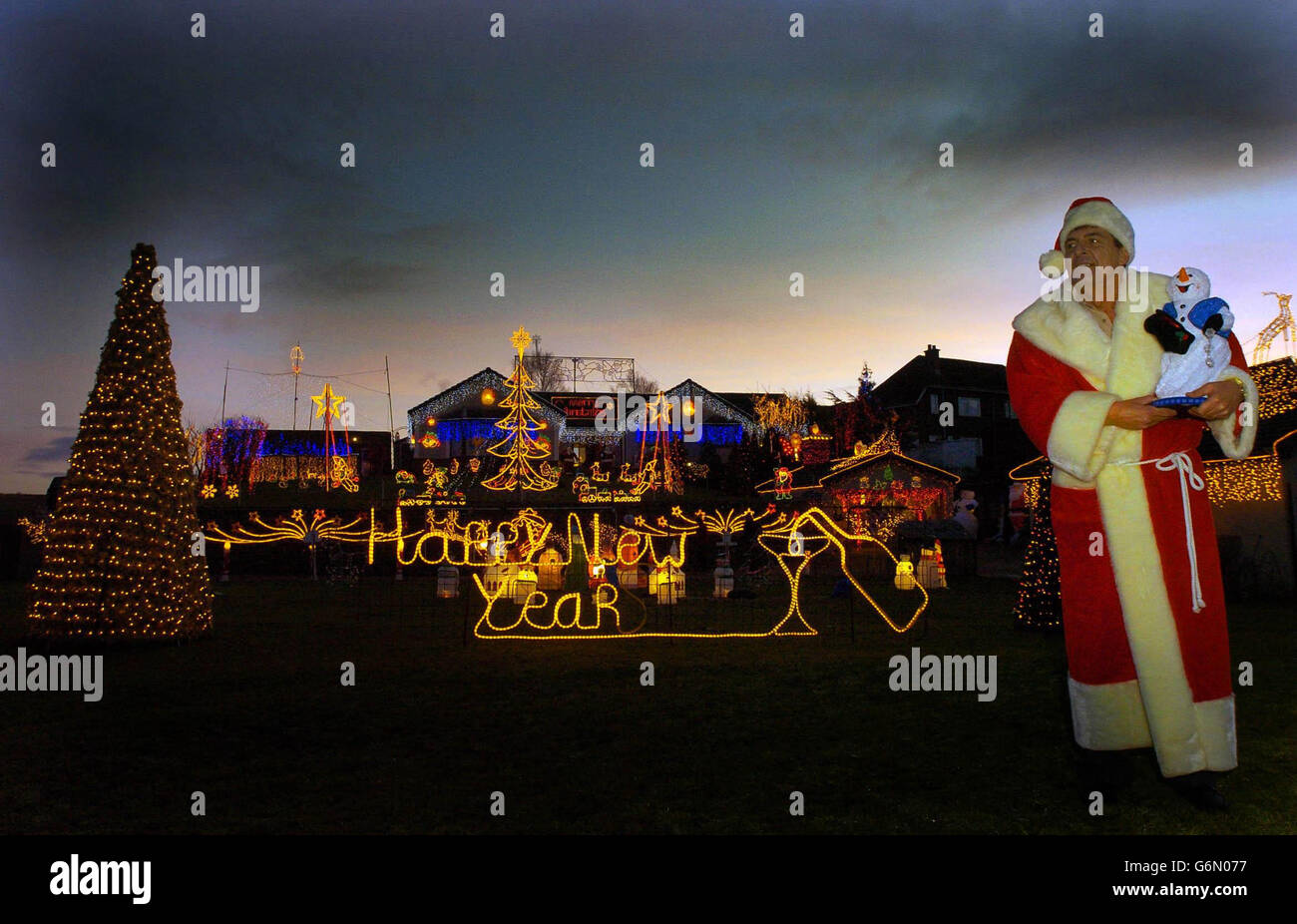 Danny Meikle of Bellfield Road, Coalburn, Lanarkshire, after winning ...