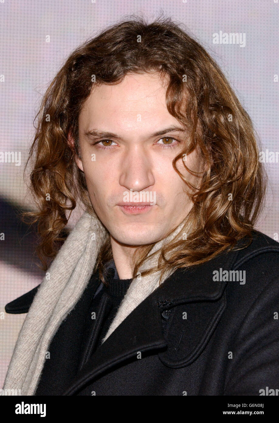 Dan Hawkins guitar player for The Darkness at HMV Oxford Street before ...