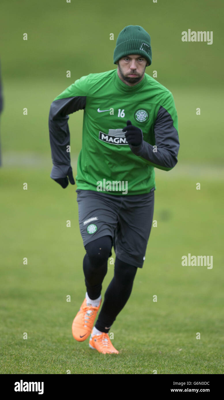 Soccer - Scottish Premier League - Celtic Training Session - Lennoxtown ...