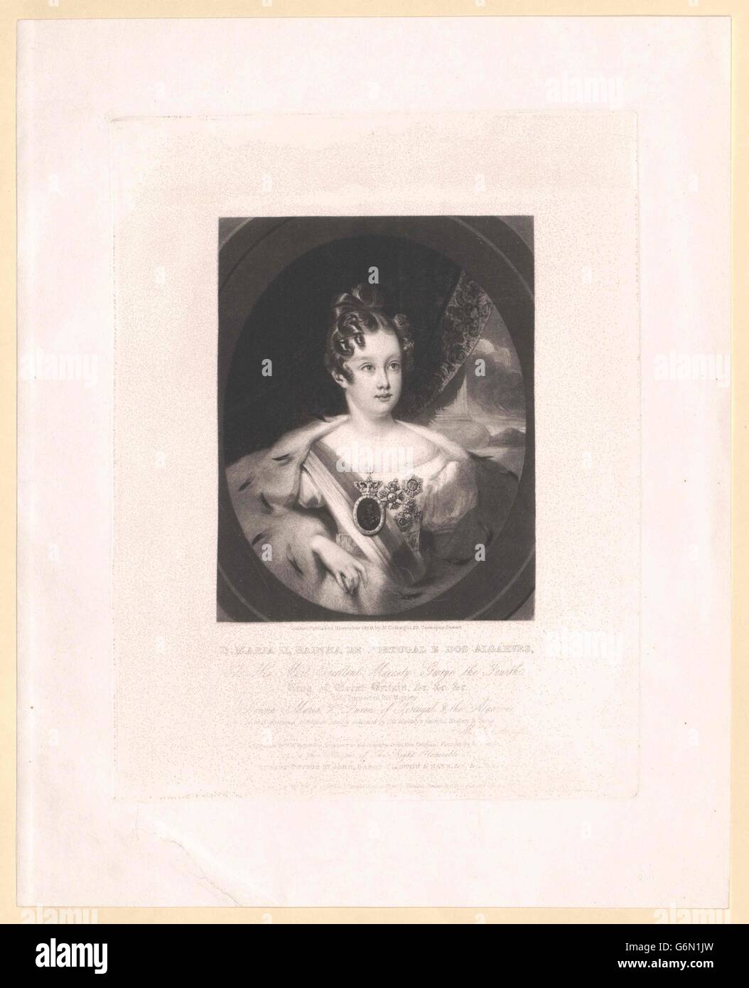 Queen maria ii of portugal hi-res stock photography and images - Alamy