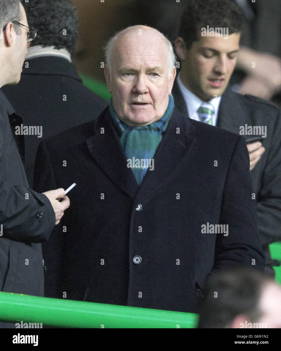 Former Celtic Chairman John Reid at the Scottish Premier League match ...