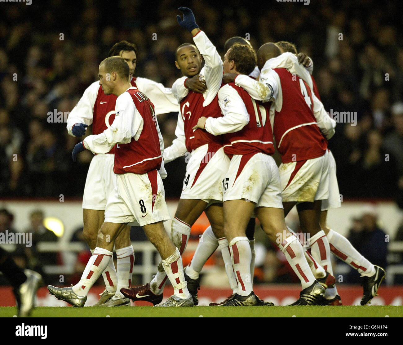Soccer fa premier league arsenal highbury feature hi-res stock ...