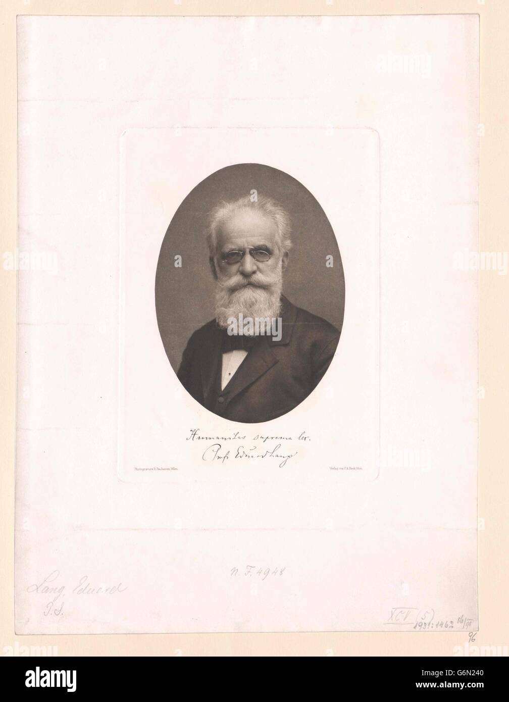 Eduard lang hi-res stock photography and images - Alamy