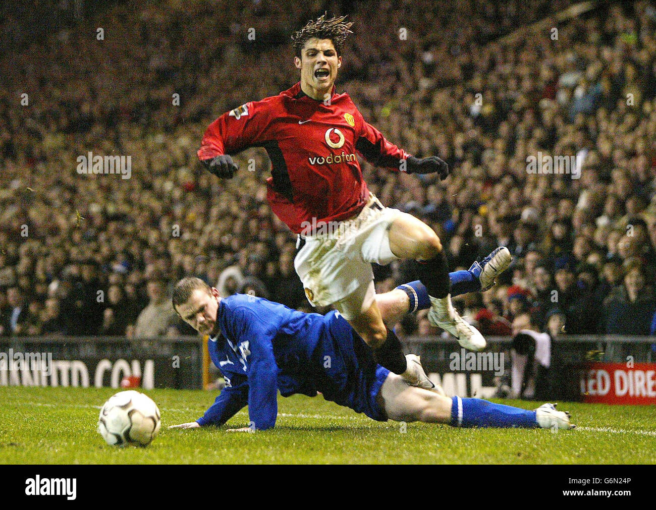 Sport football action christino ronaldo hi-res stock photography and ...