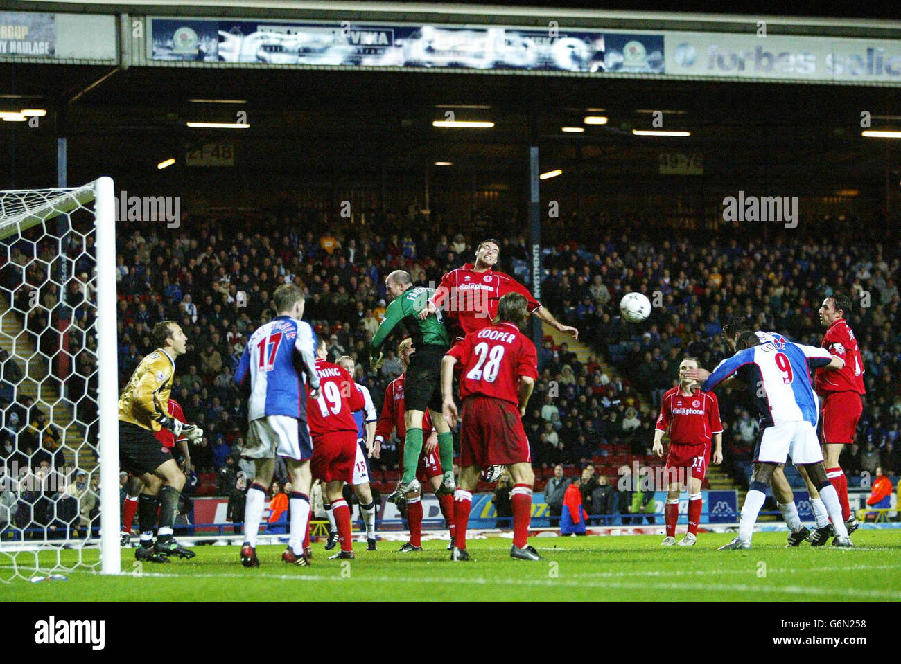 Blackburn v Middlesbrough Stock Photo - Alamy