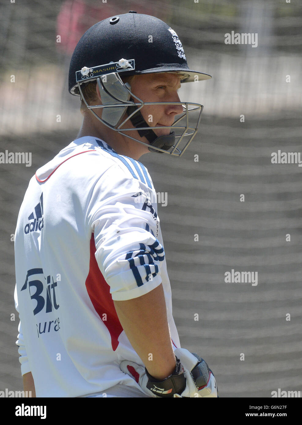 England's Scott Borthwick during the nets session at the MCG in ...
