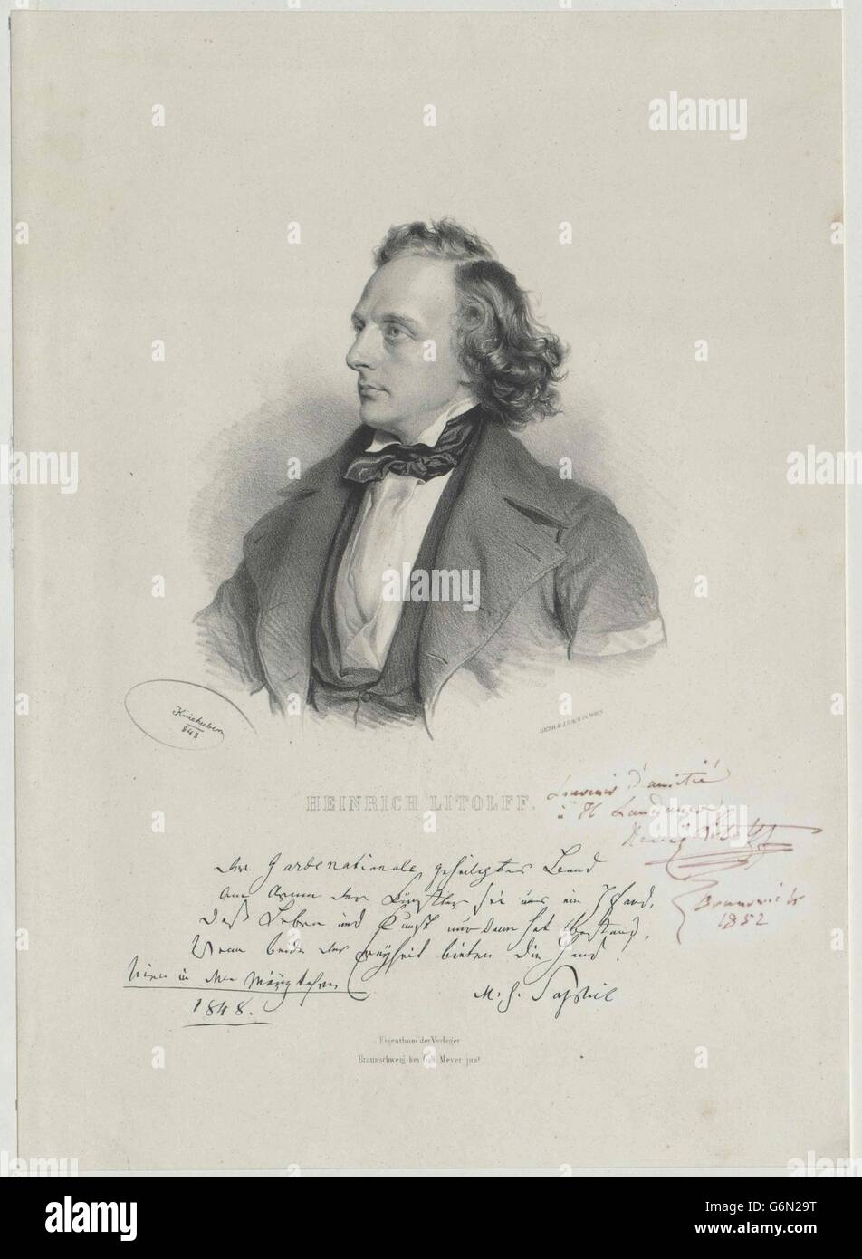 Litolff, Henry Charles Stock Photo - Alamy