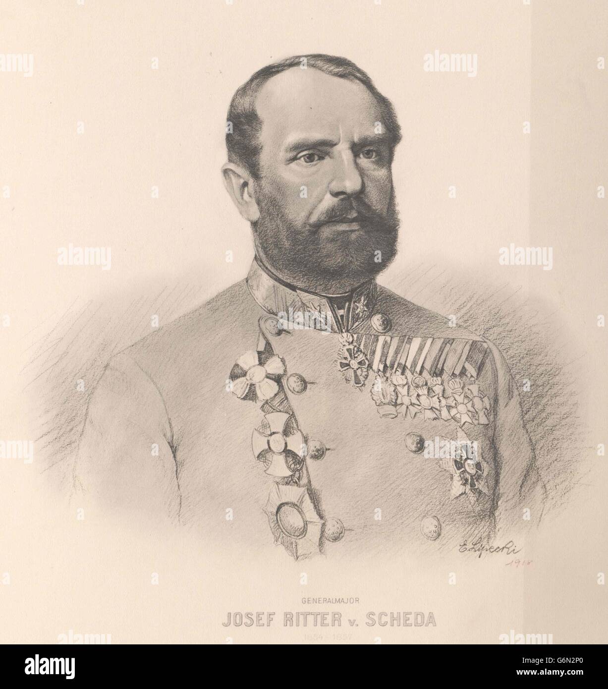 Scheda, Josef Ritter Stock Photo - Alamy