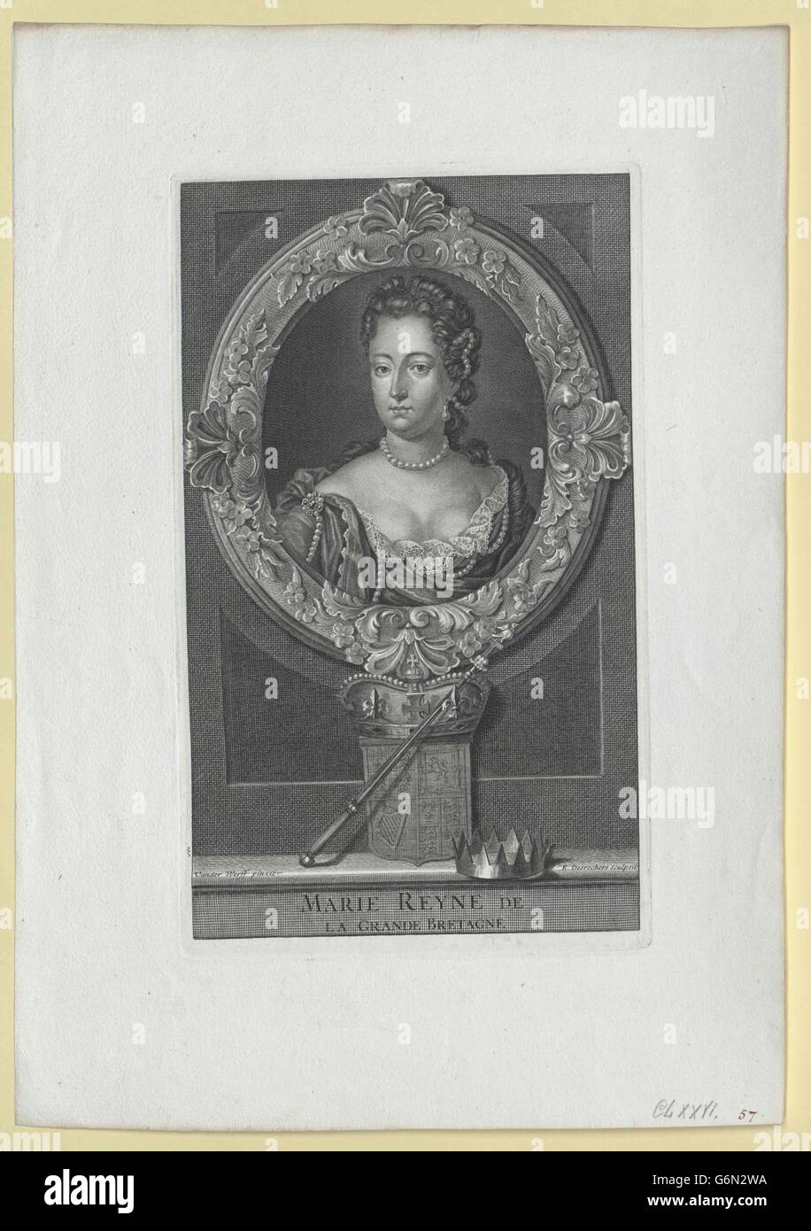 Maria II., Königin von England Stock Photo - Alamy