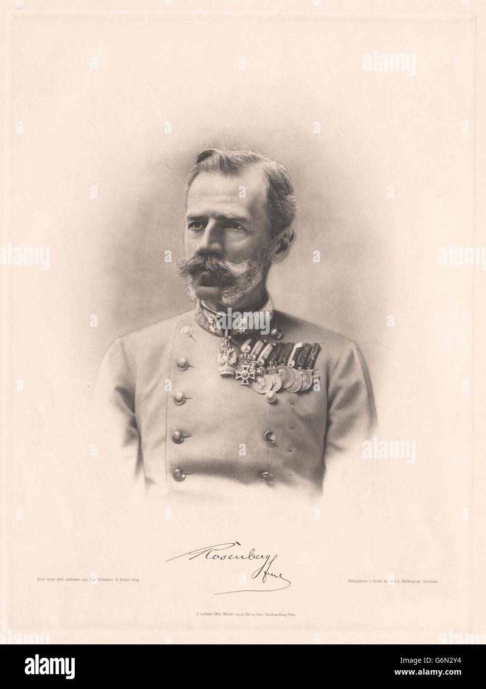 Orsini und Rosenberg, Felix Graf von Stock Photo - Alamy