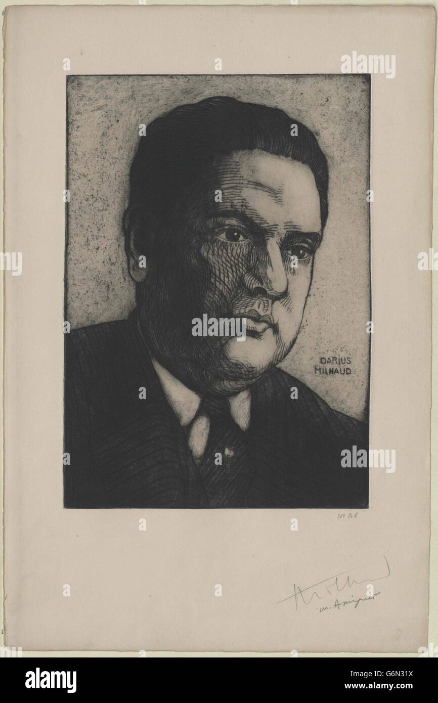 Darius Milhaud High Resolution Stock Photography and Images - Alamy