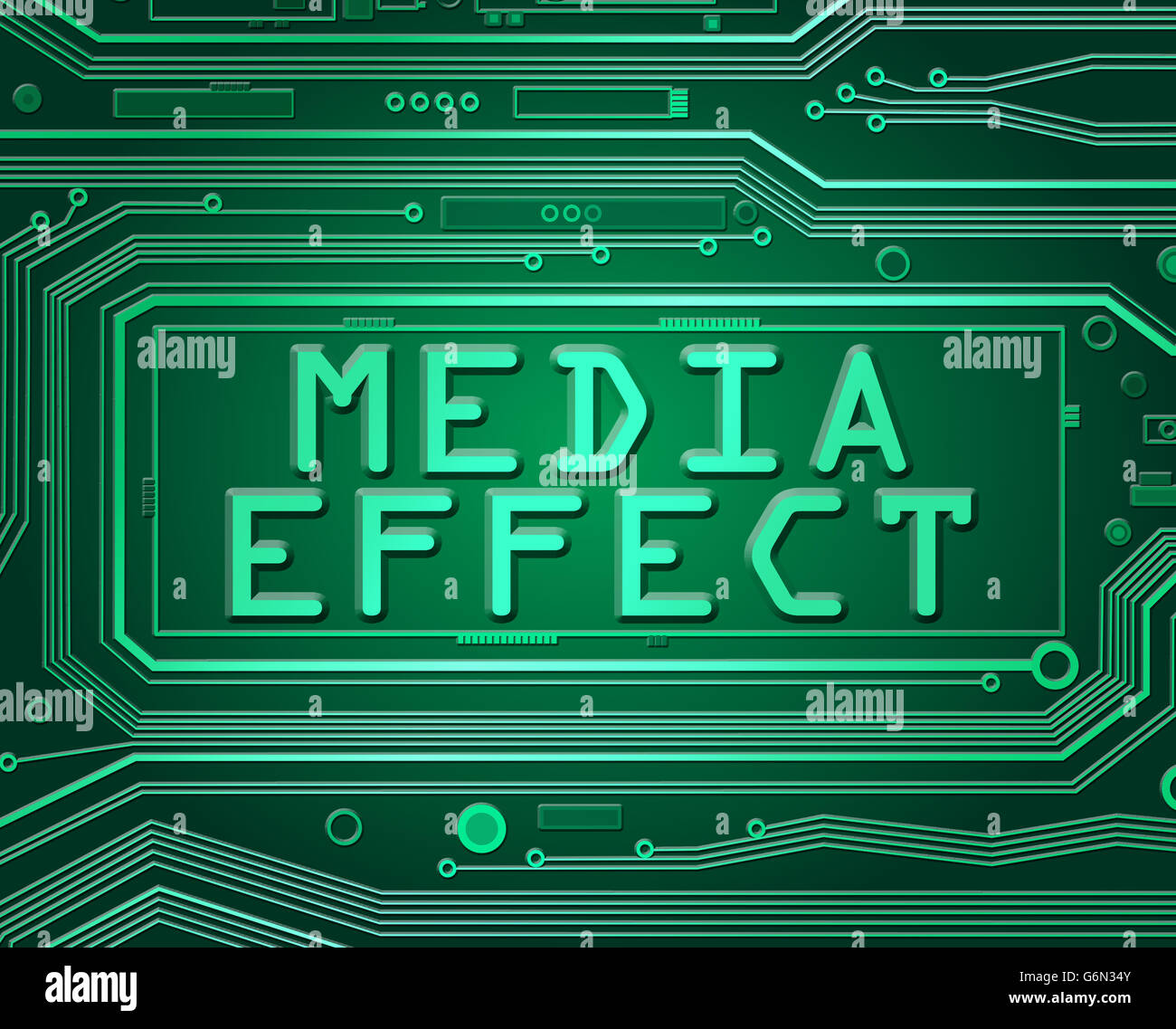 Media effect concept Stock Photo - Alamy