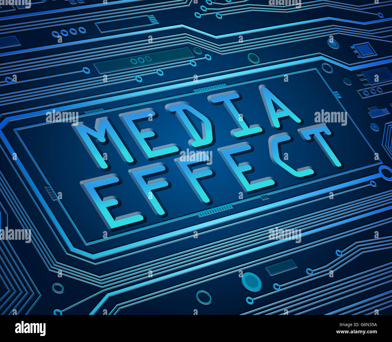 Media effect concept Stock Photo - Alamy