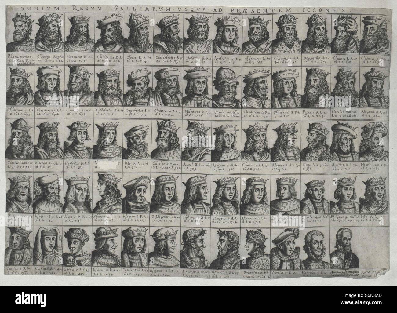 Pharamond, König der Franken Stock Photo - Alamy