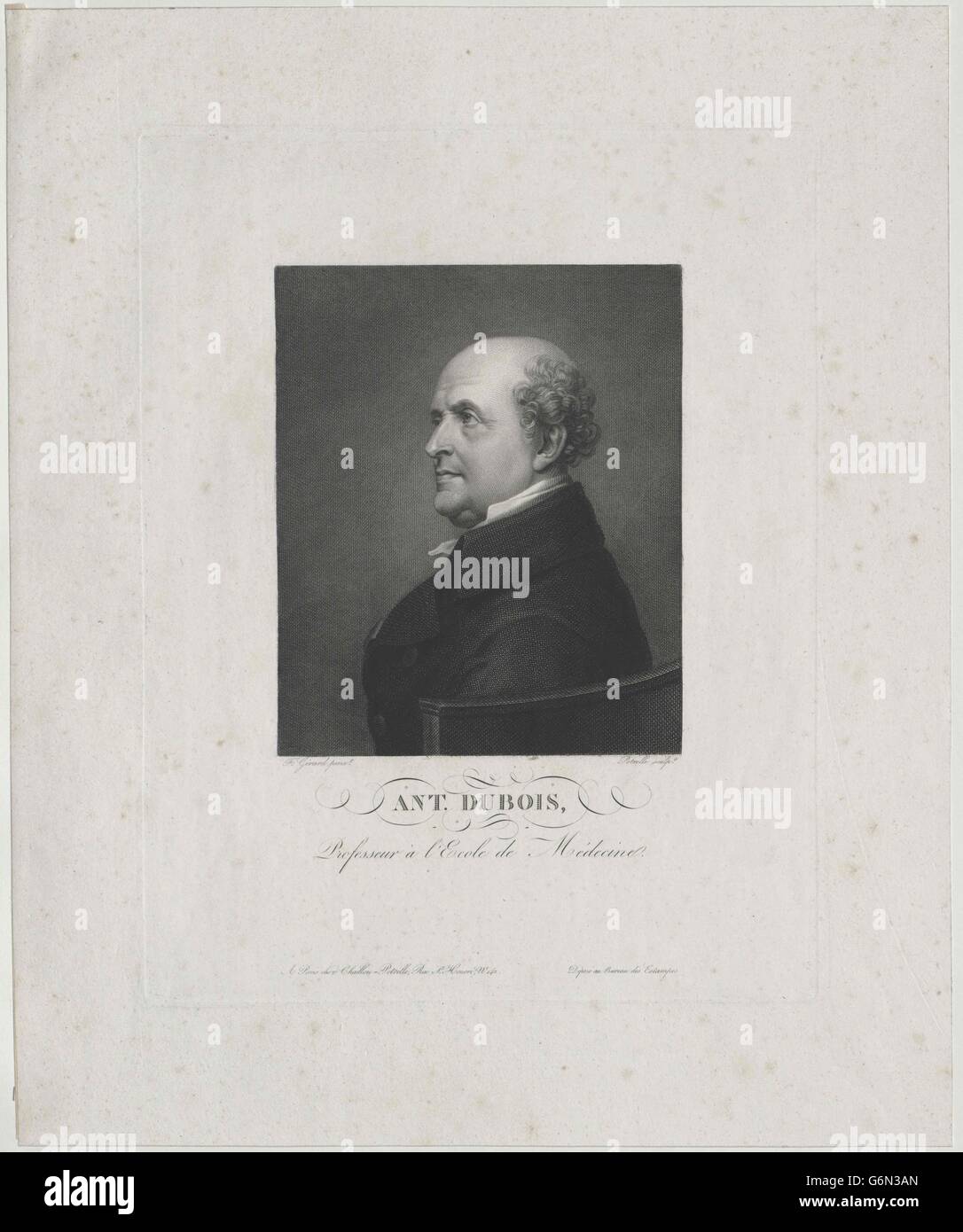 Dubois, Antoine Baron Stock Photo - Alamy