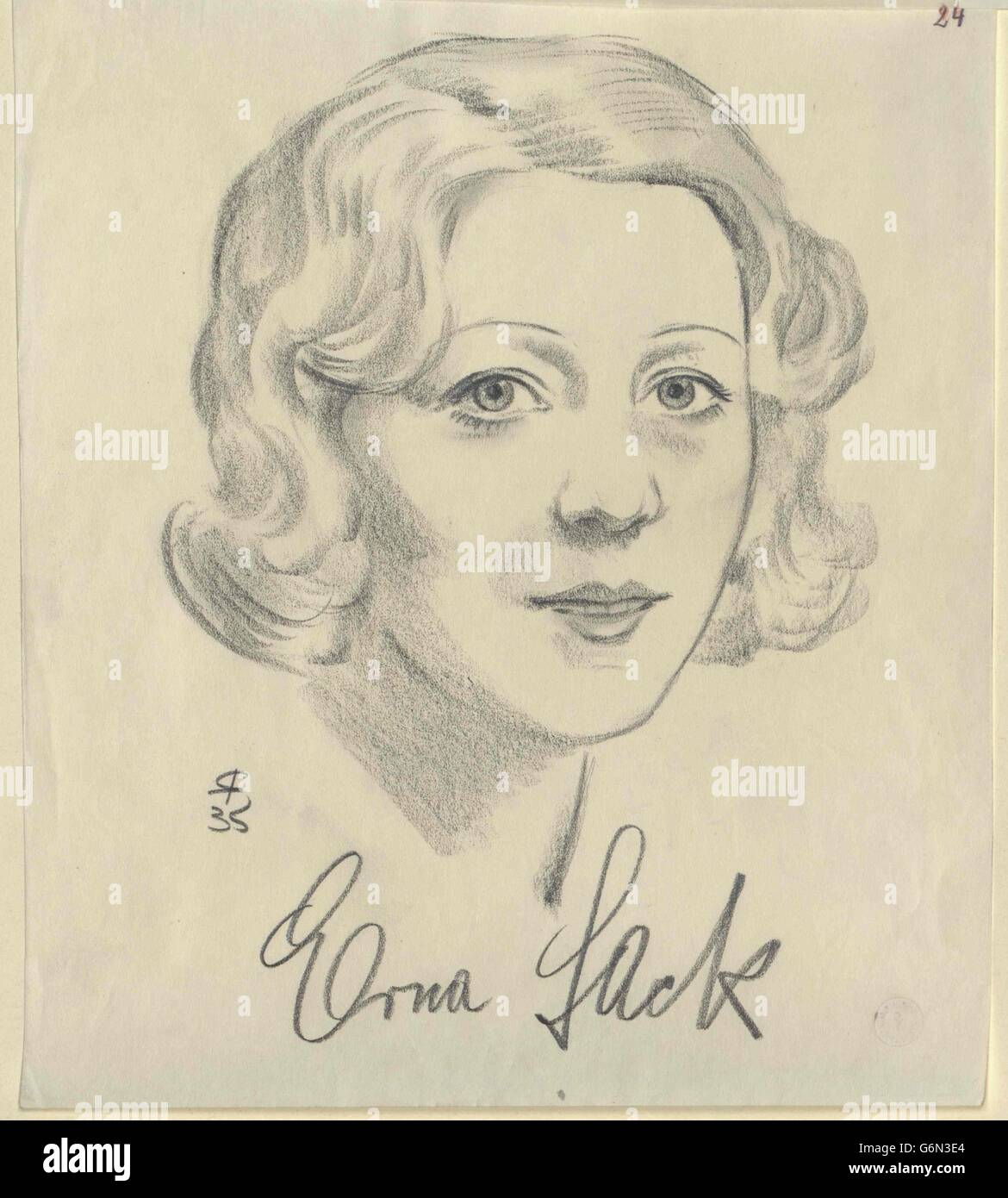 Erna sack hi-res stock photography and images - Alamy