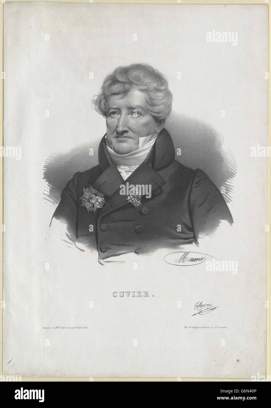 George cuvier hi-res stock photography and images - Alamy