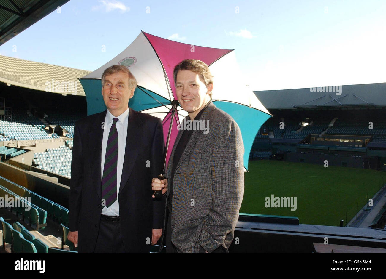 Tim Phillips Centre Court expansion Stock Photo - Alamy