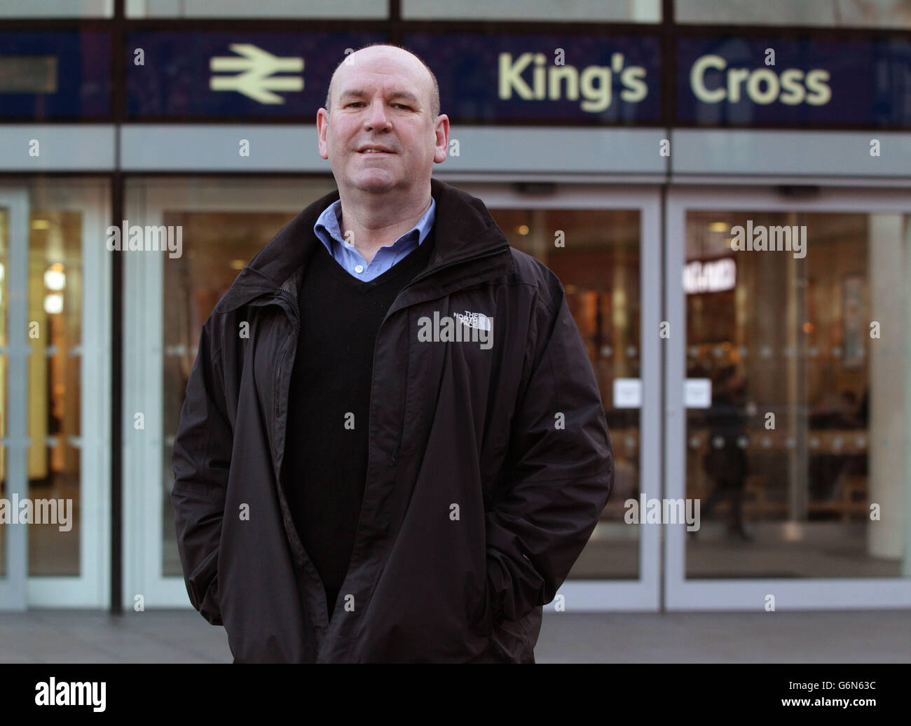 ASLEF General Secretary Mick Whelan during a fares protest organised by ...