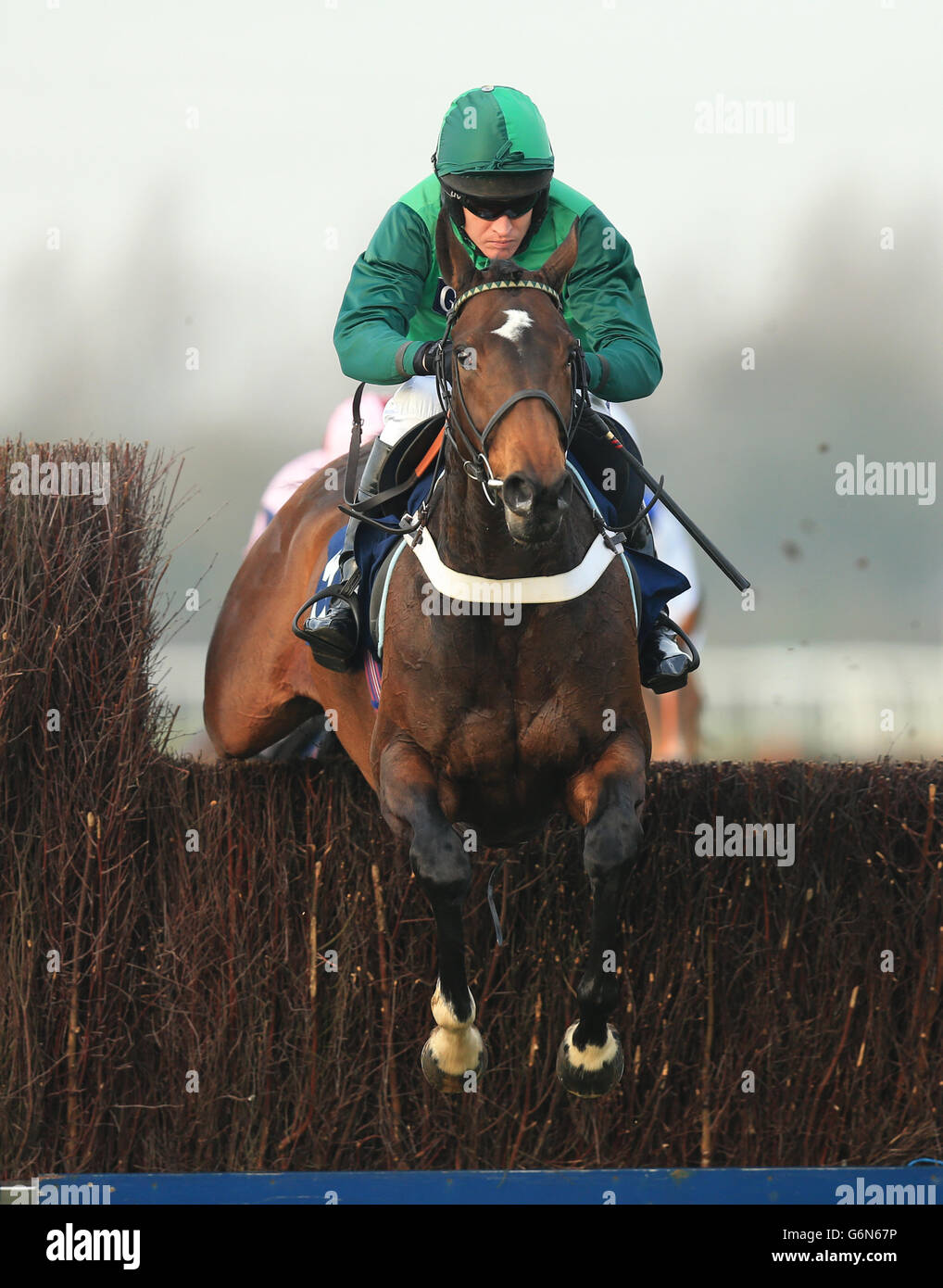 Horse Racing - Huntingdon Races Stock Photo - Alamy