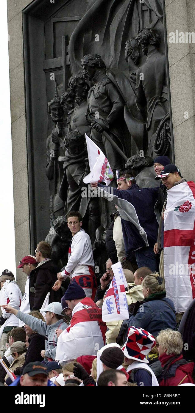England rugby parade Stock Photo - Alamy