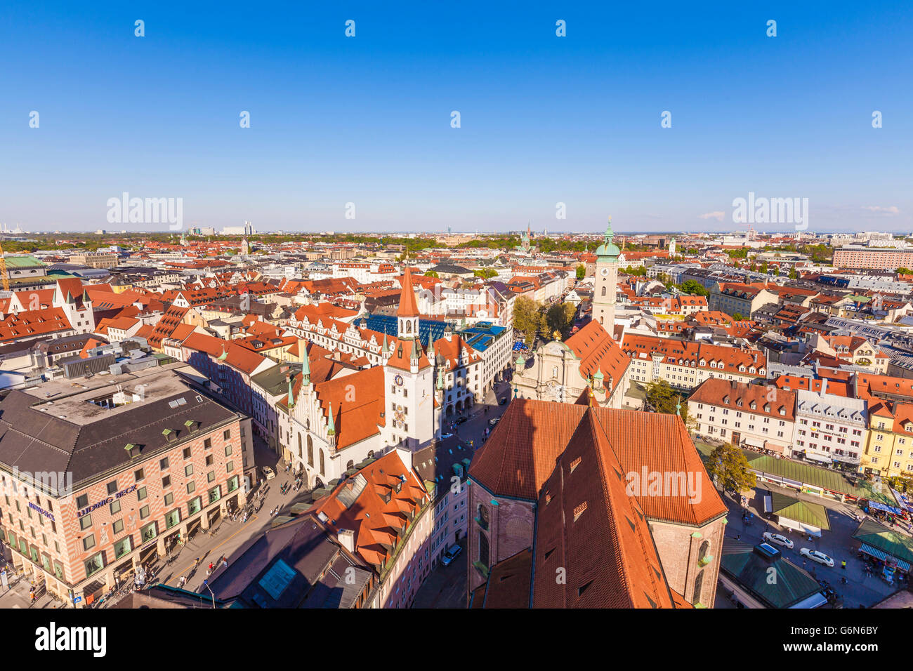 Old town munich hi-res stock photography and images - Alamy