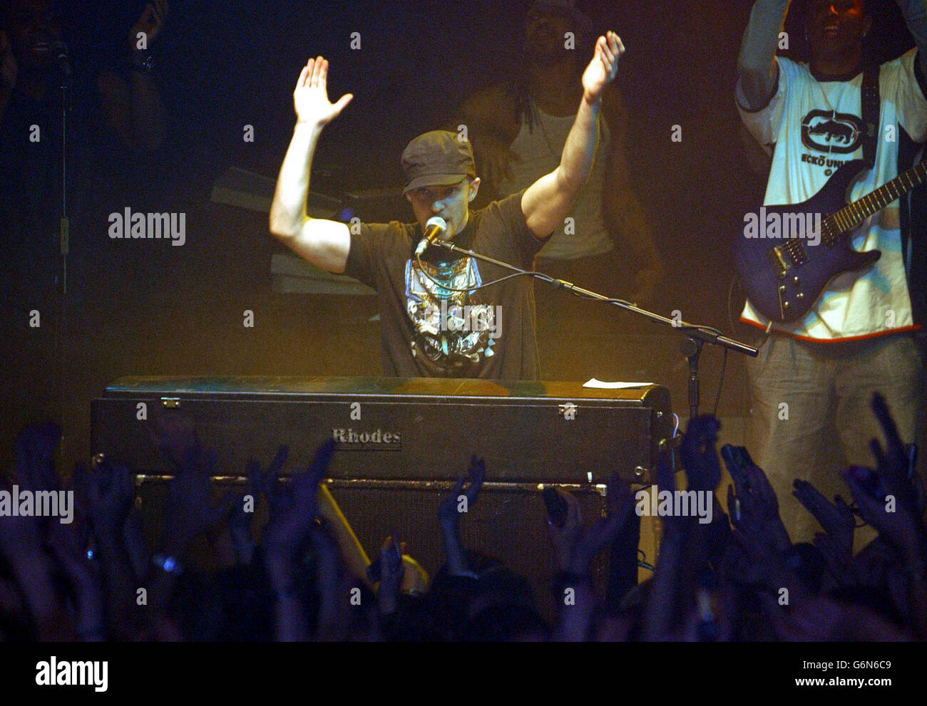 . Pop superstar Justin Timberlake performs live on stage during an ...