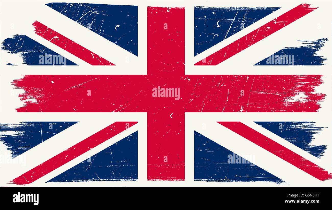 Damaged uk flag Stock Vector Images - Alamy