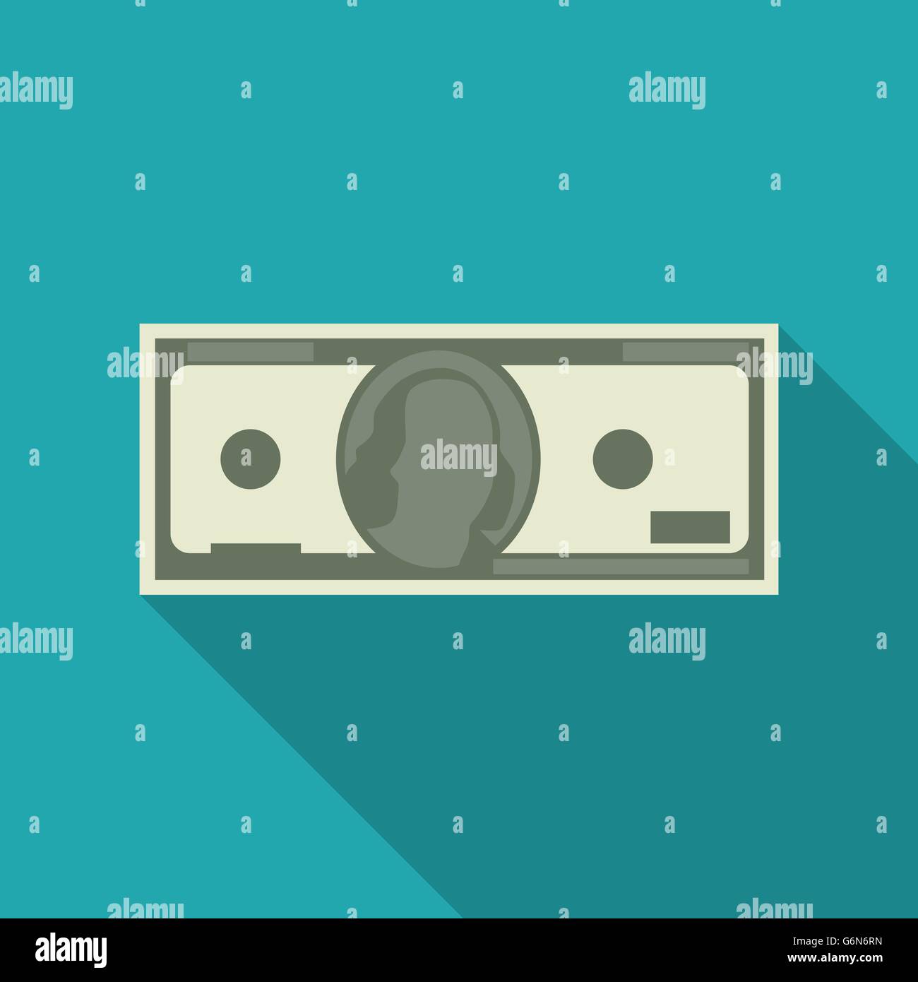 Usa one dollar bank note Stock Vector Images - Alamy