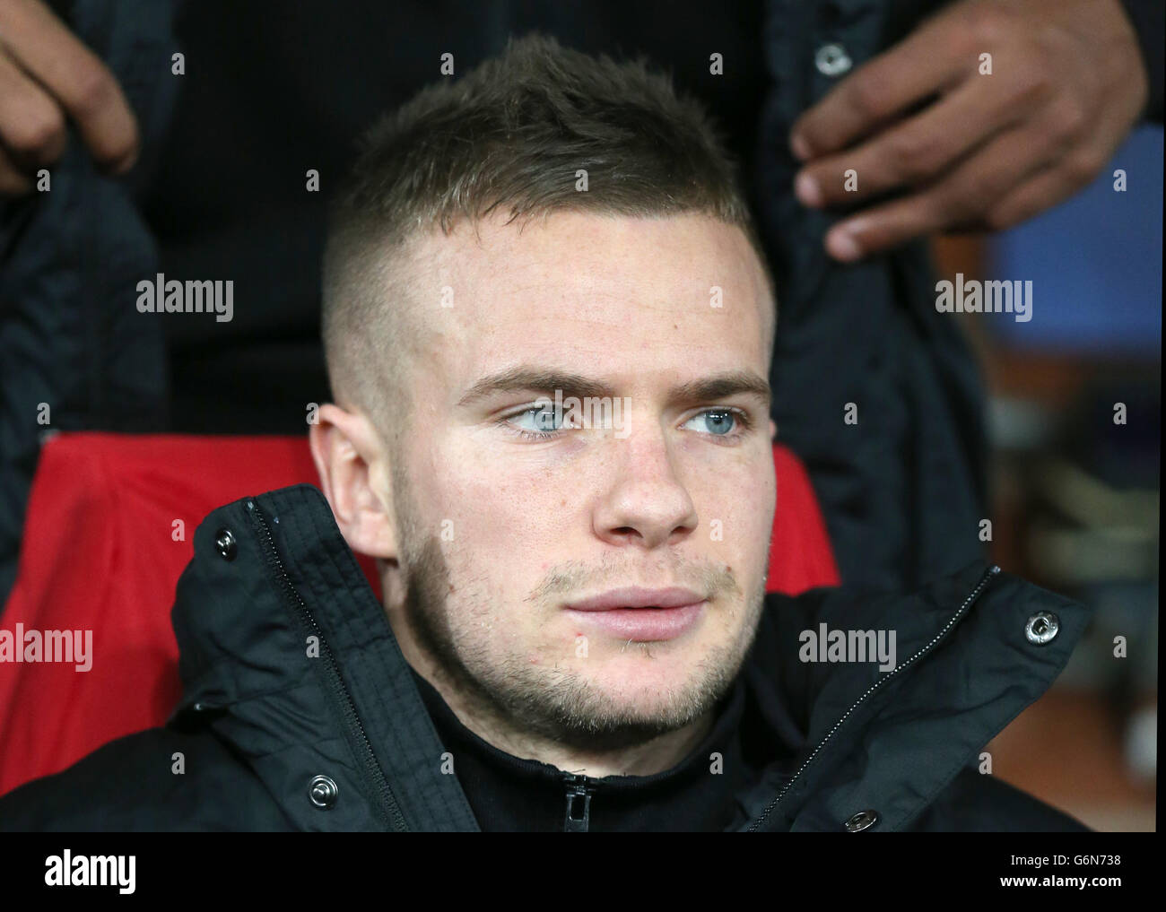 Old trafford tom cleverley hi-res stock photography and images - Alamy