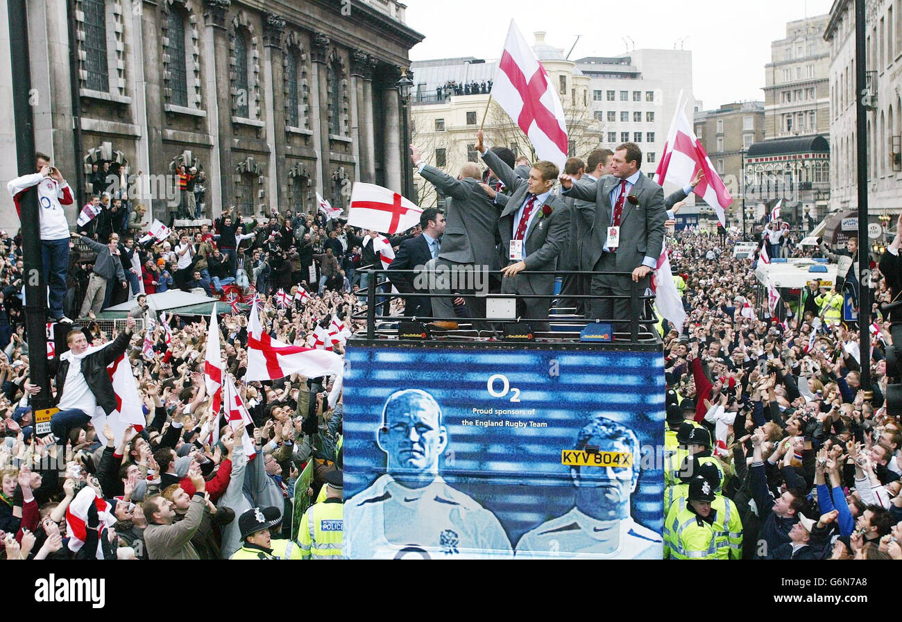England World Cup parade Stock Photo - Alamy