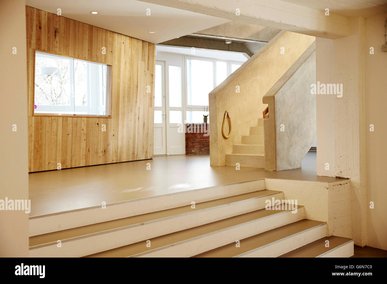 Staircase of an modern office Stock Photo - Alamy