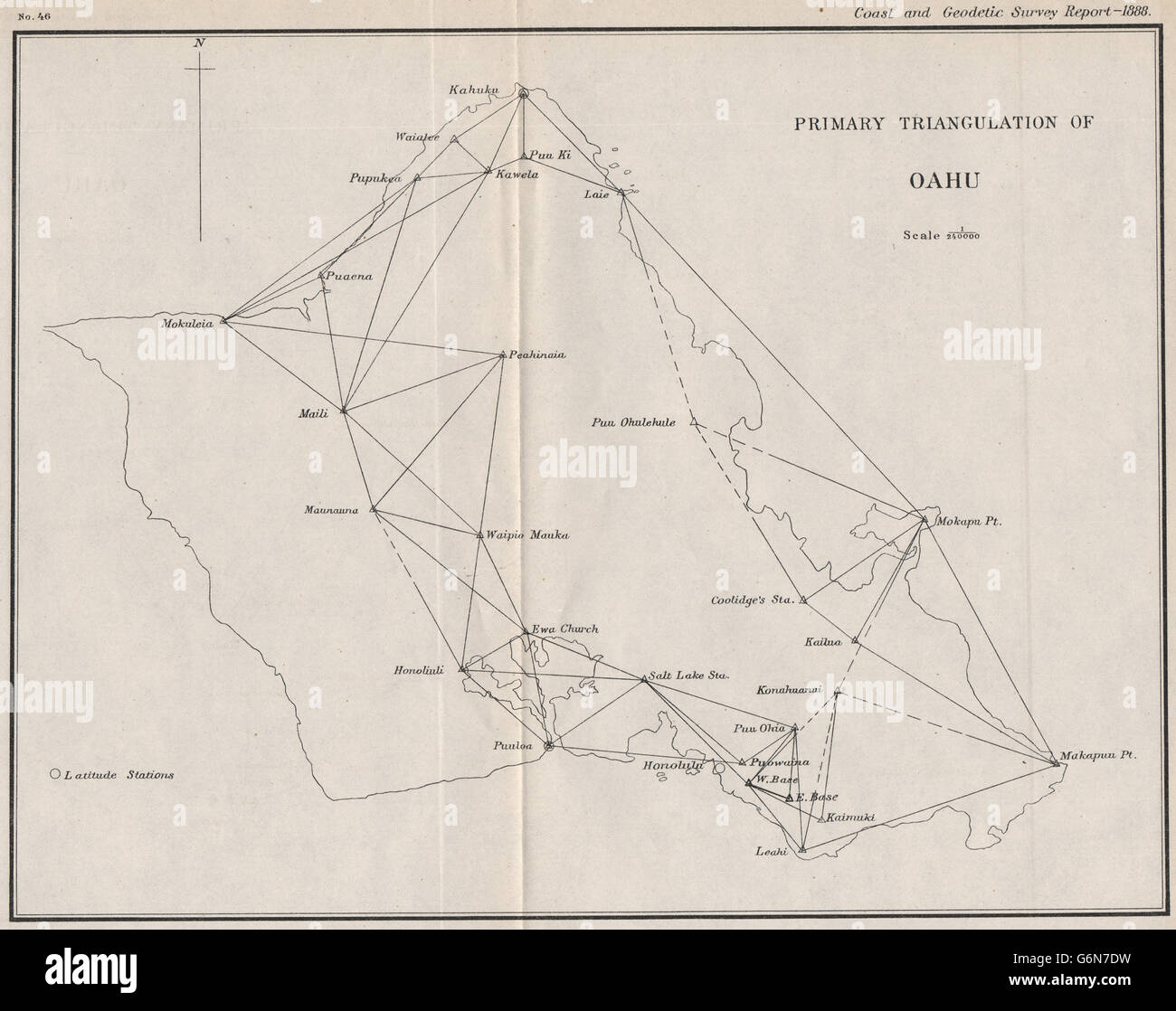 Triangulation map hi-res stock photography and images - Alamy