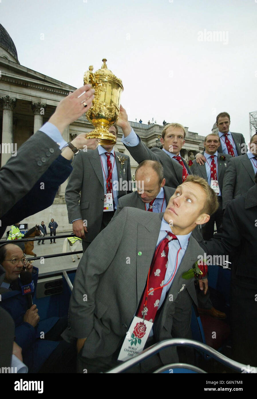 England World Cup parade Stock Photo - Alamy