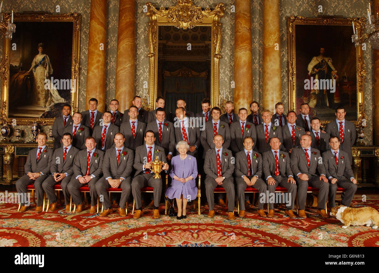 England at Buckingham Palace Stock Photo - Alamy