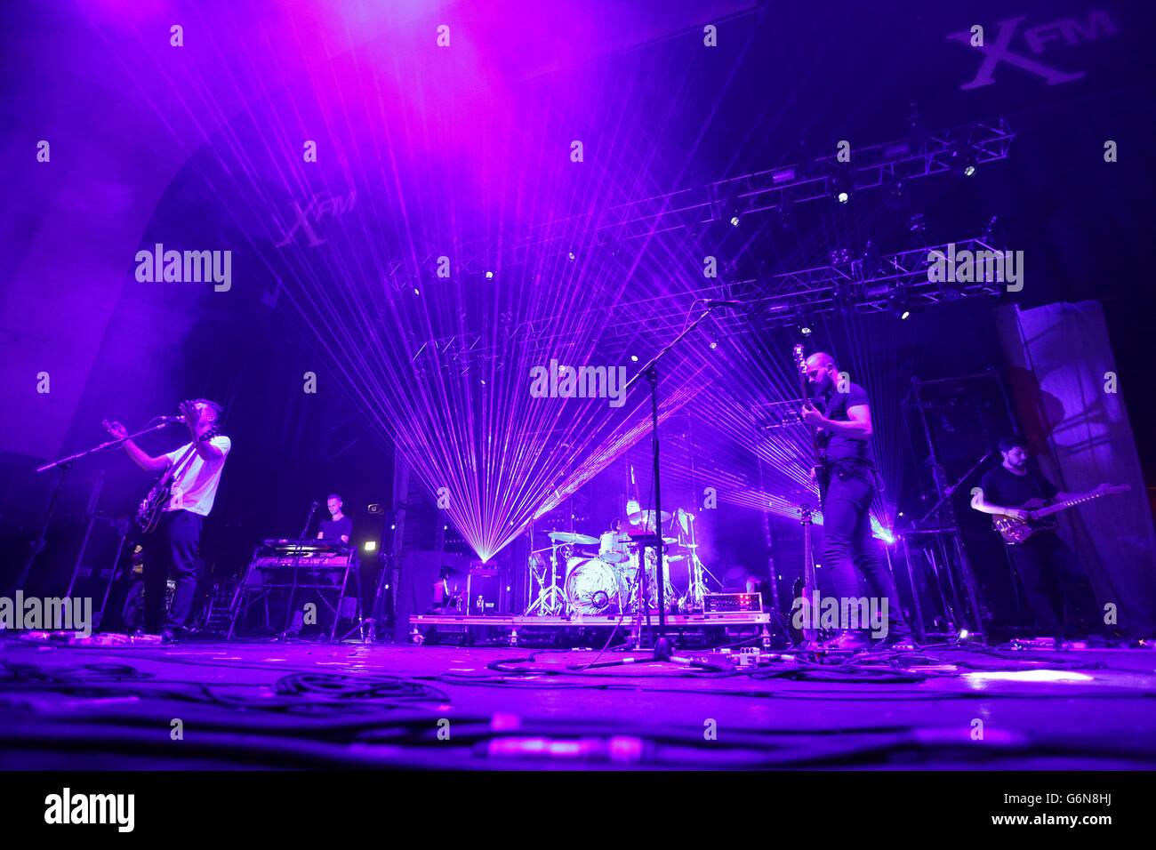 Xfm Winter Wonderland - London Stock Photo - Alamy