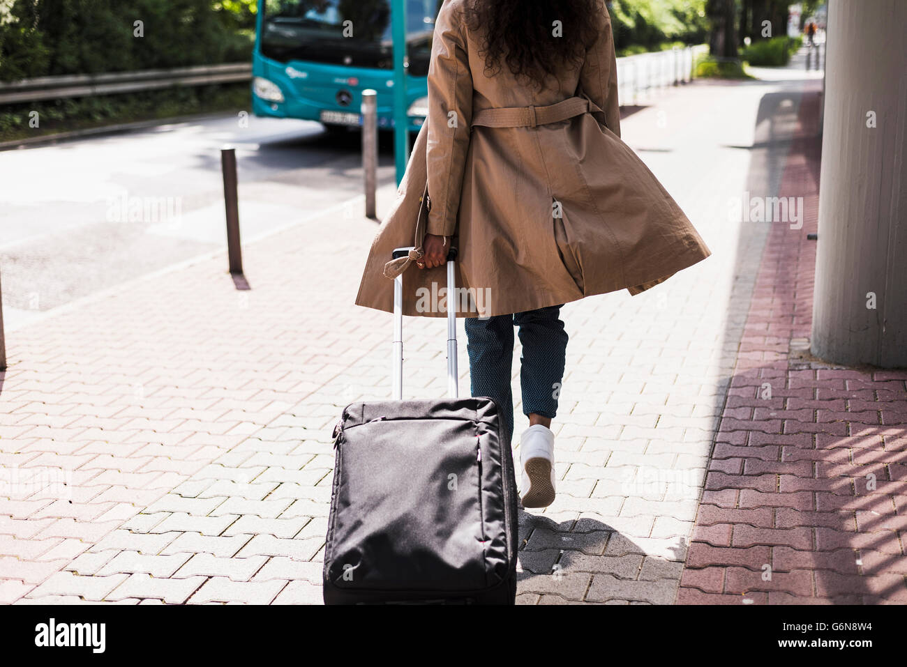 Bus luggage suitcase hi-res stock photography and images - Alamy