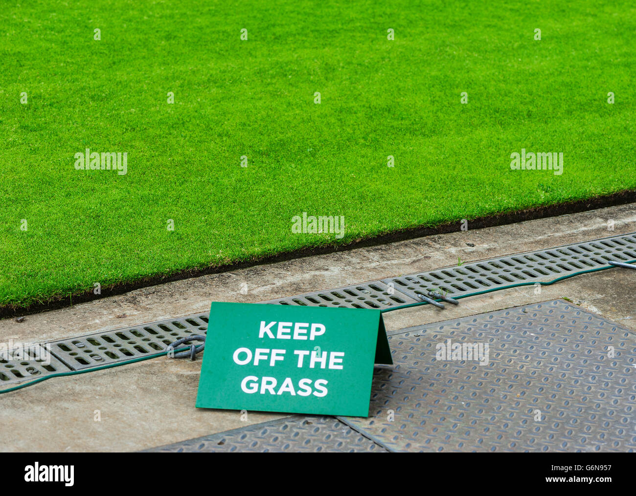 Visiting Wimbledon Place Stock Photo - Alamy