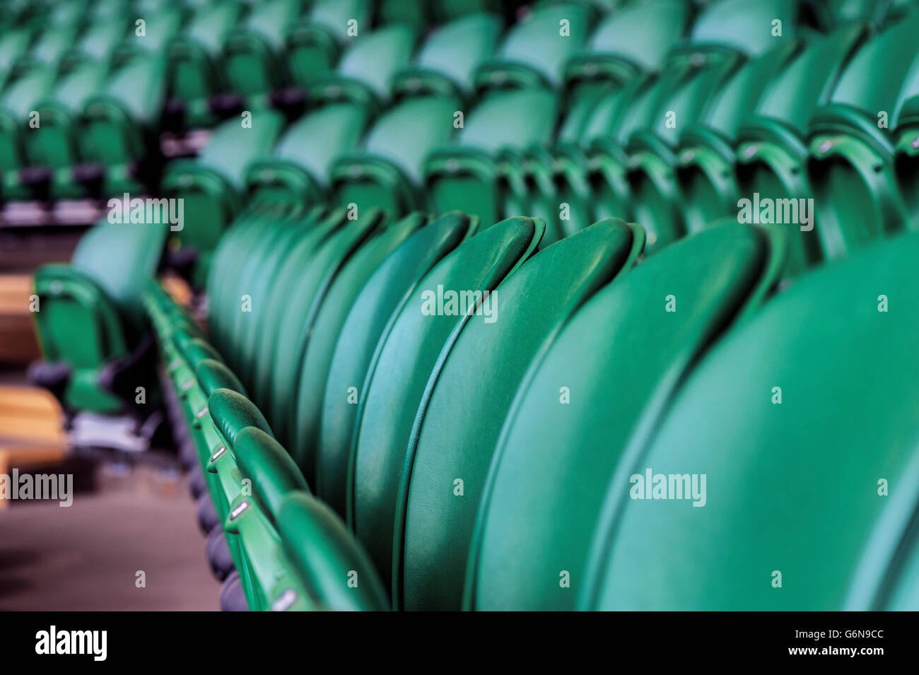 Visiting Wimbledon Place Stock Photo - Alamy