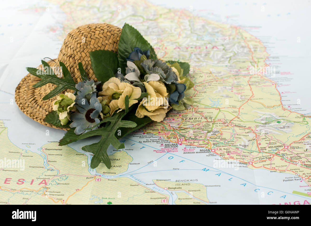 Summer map hi-res stock photography and images - Alamy