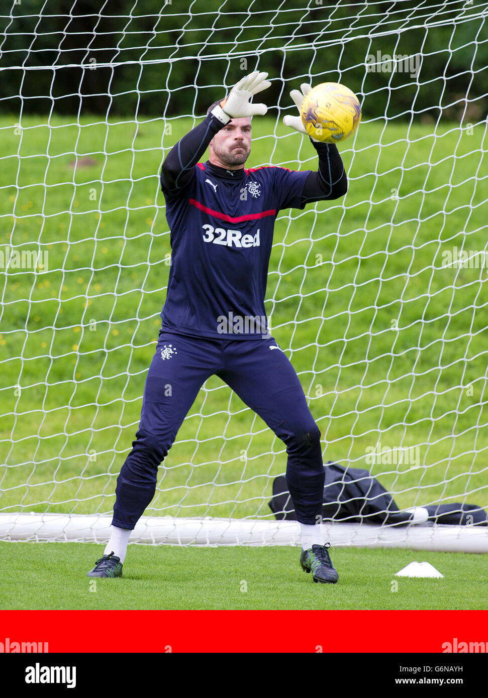 Rangers FC via Press Association Images Rangers new goalkeeper Matt ...
