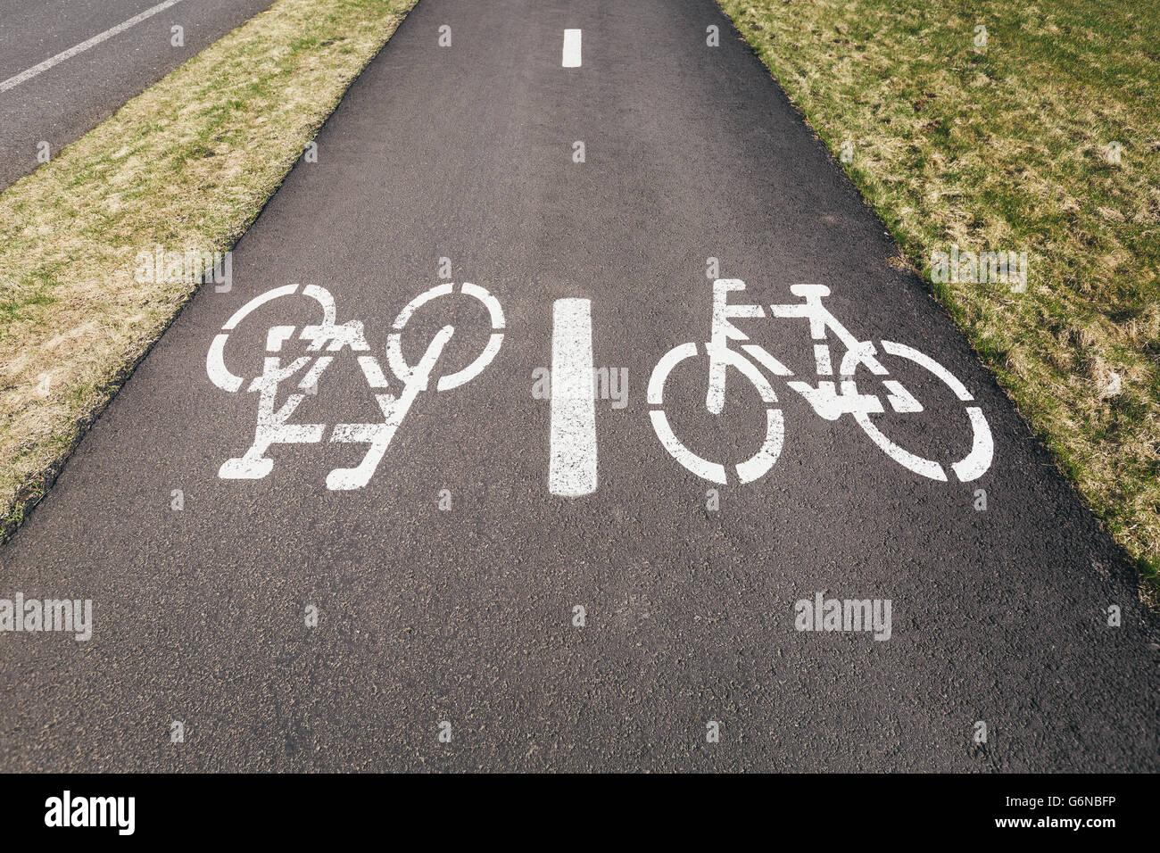 Bike security marking hi-res stock photography and images - Alamy