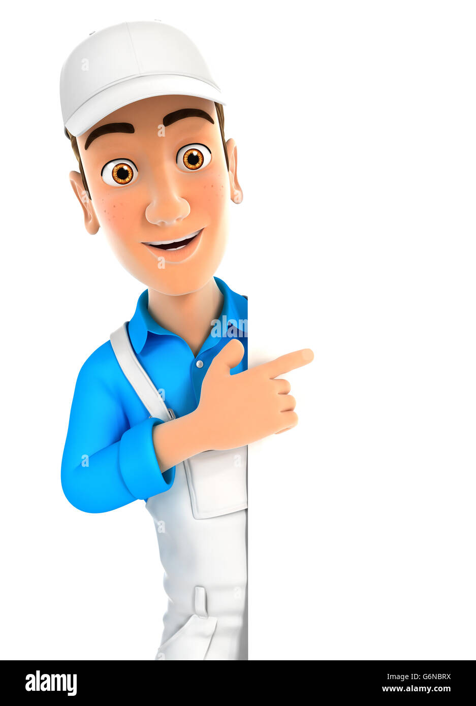 Man pointing right hi-res stock photography and images - Alamy