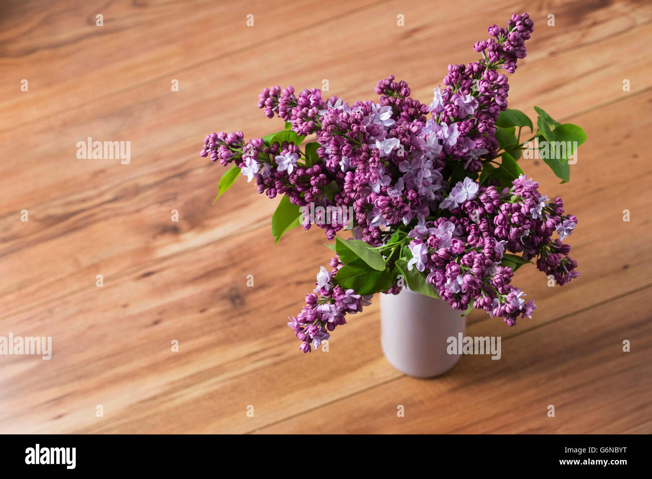 Lilac in a vase Stock Photo - Alamy