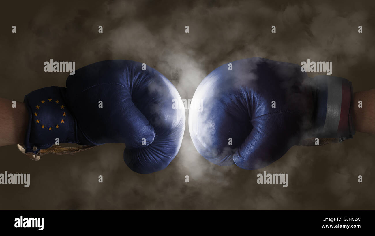 Franxit Symbol of the Referendum France vs EU Stock Photo - Alamy