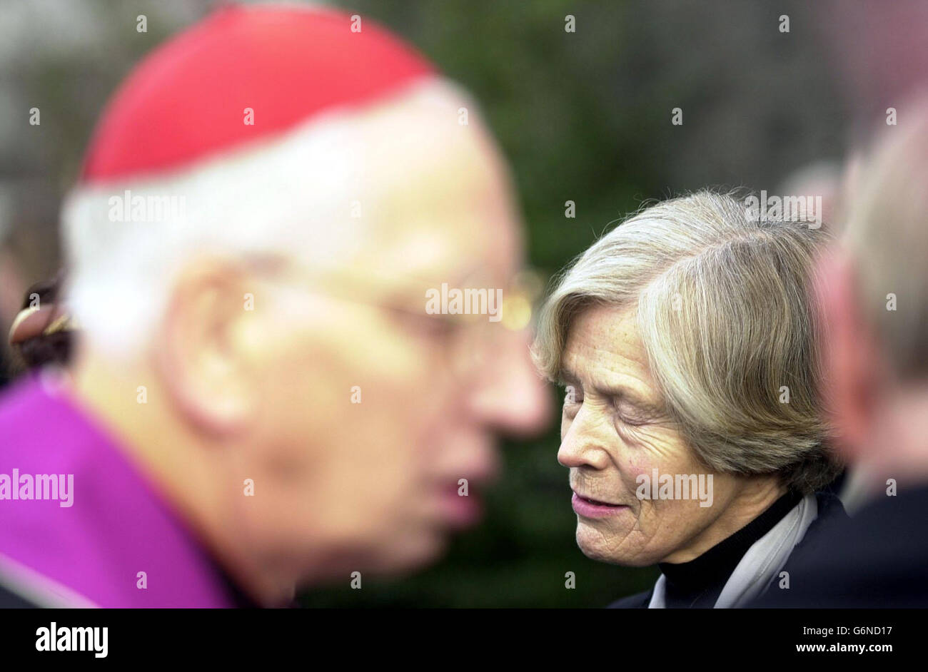 Archbishop Michael Courtney funeral Stock Photo - Alamy