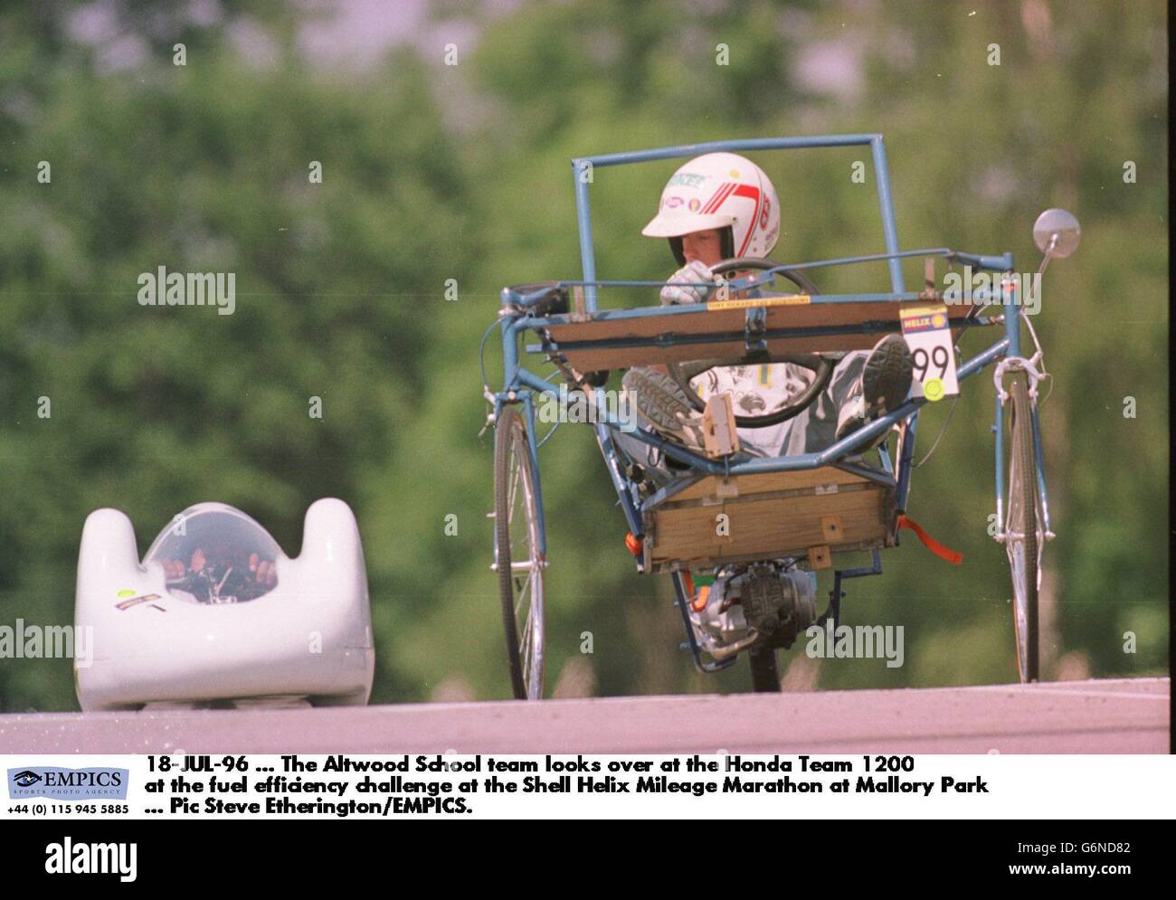 Shell Mileage Marathon Stock Photo - Alamy