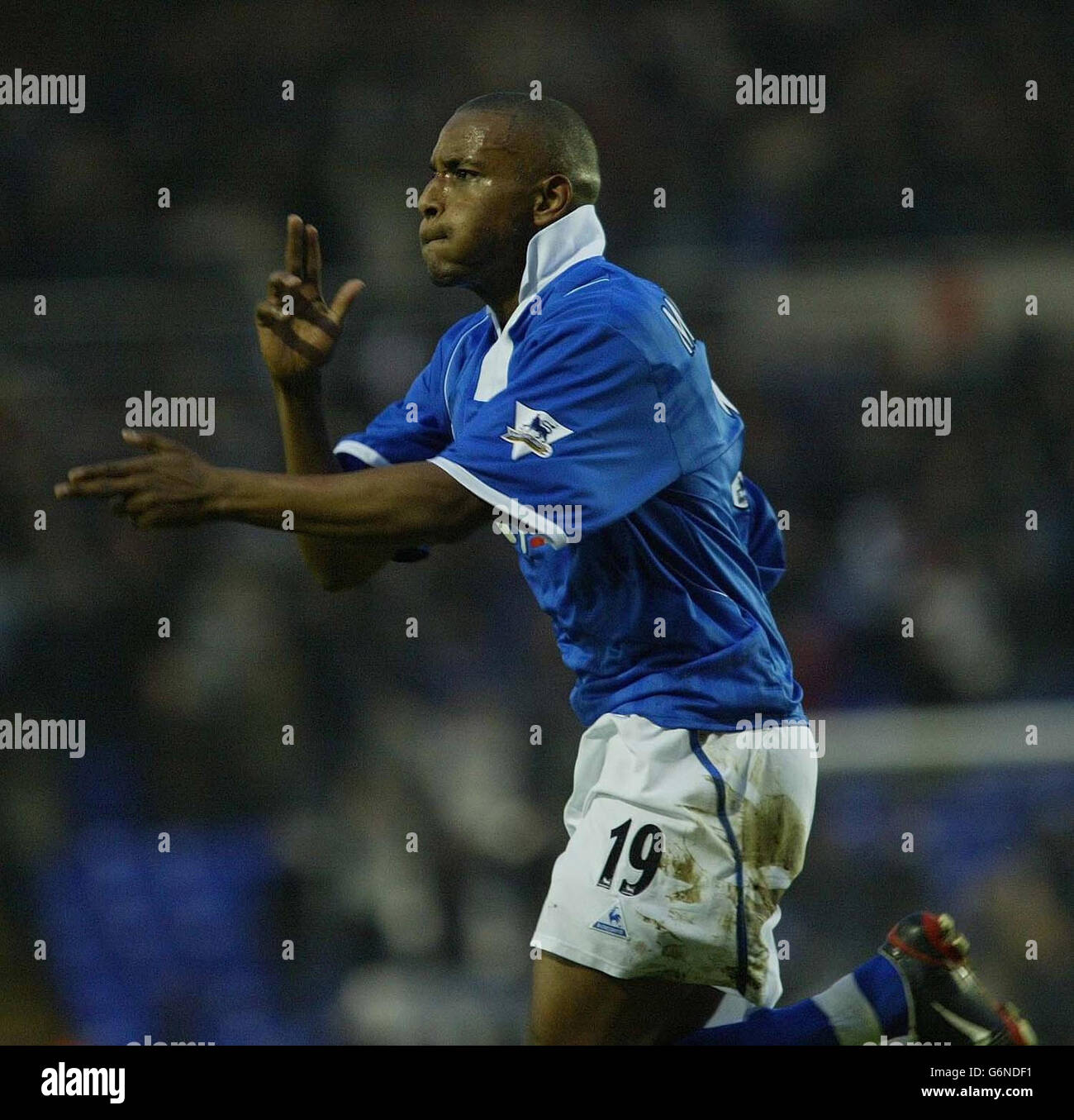 Football action clinton morrison hi-res stock photography and images ...