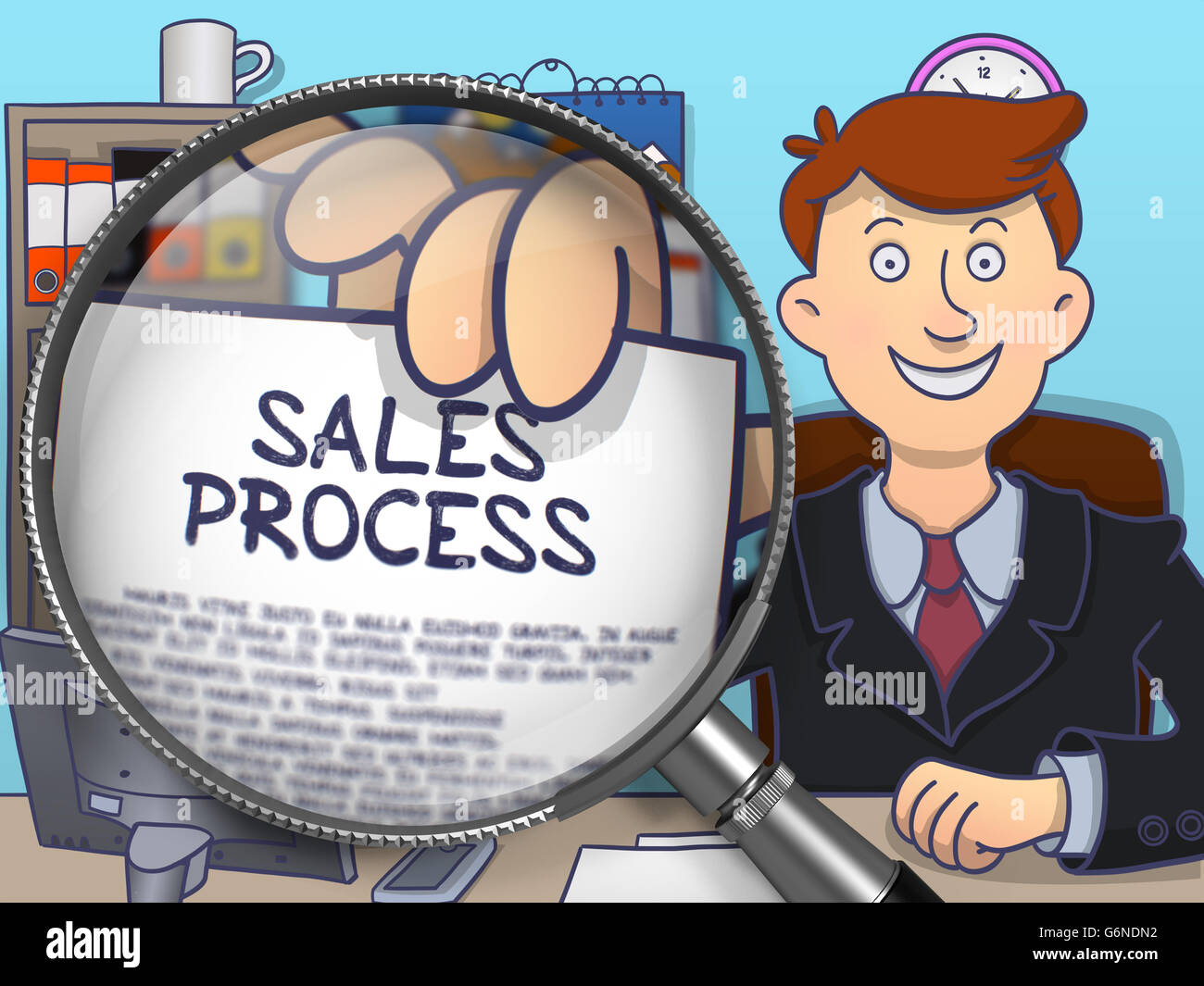 Sales process hi-res stock photography and images - Alamy
